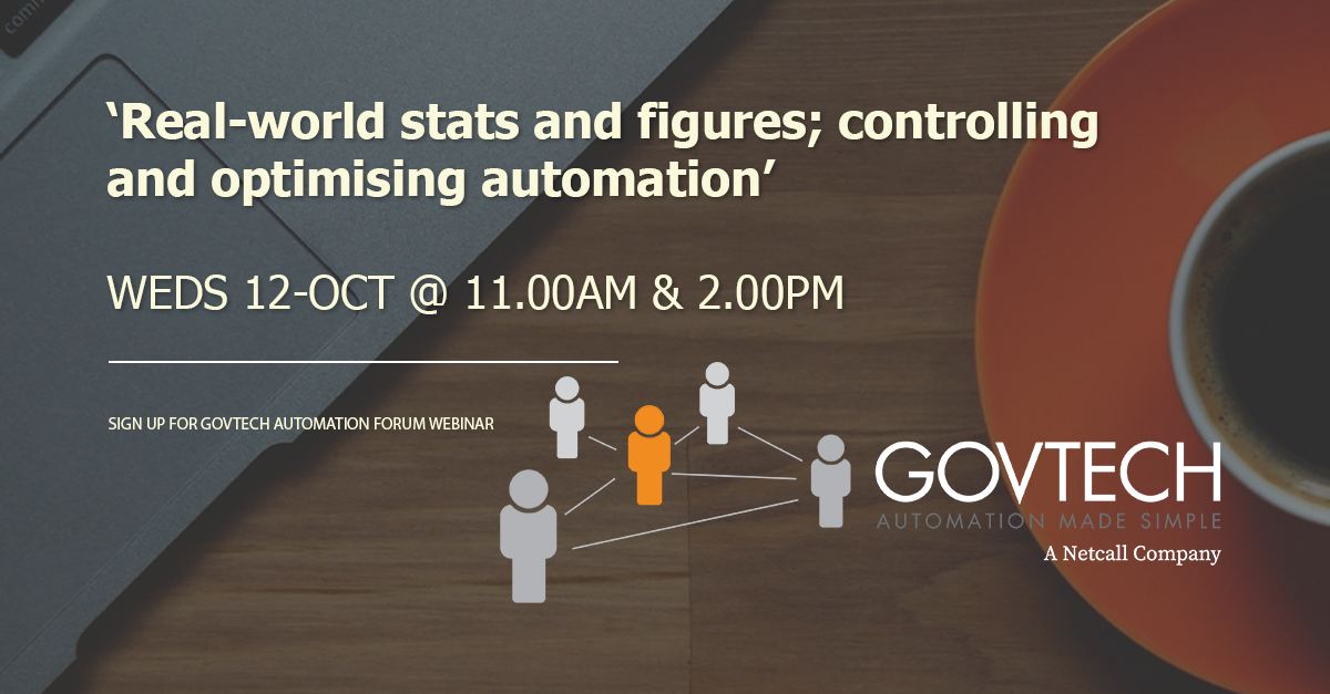 Webinar sign up! | 'Real-world stats and figures' | Govtech